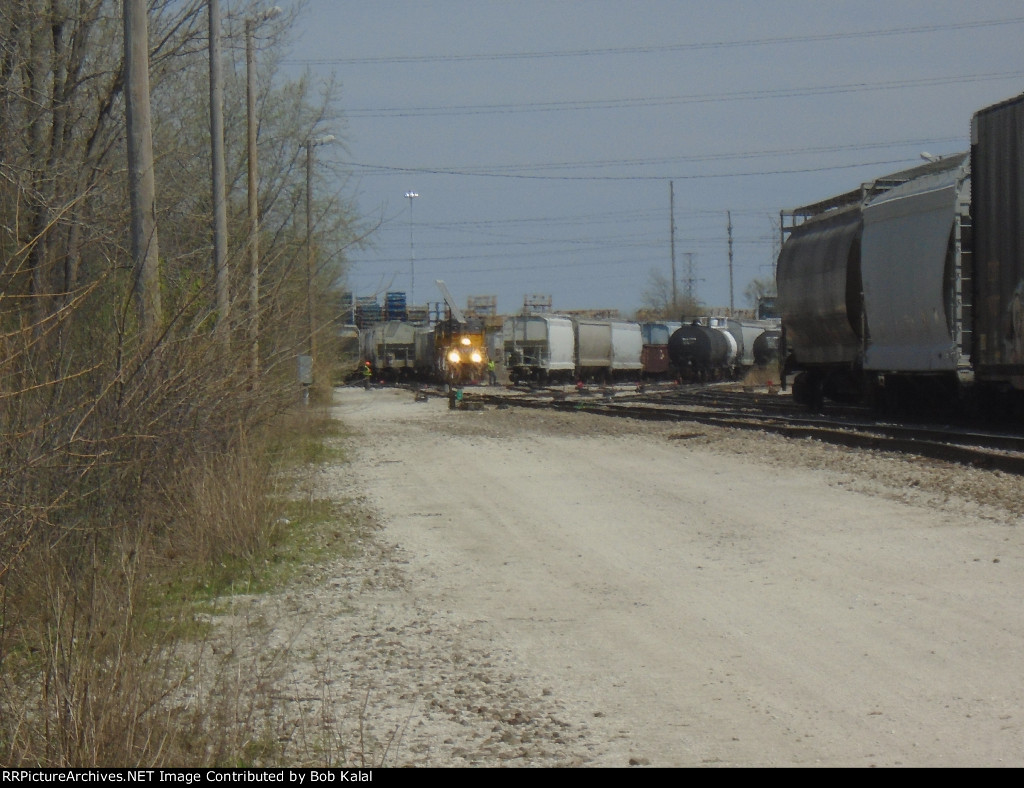 UP Switcher doing work detail