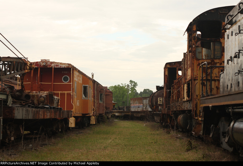 The museums bone yard.