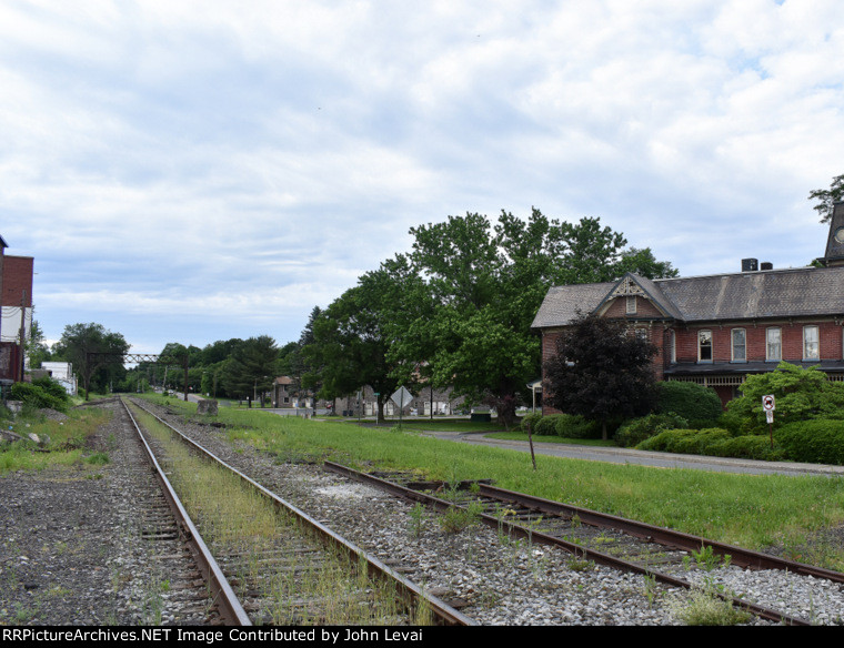 The old E. Stroudsburg Station-looking north