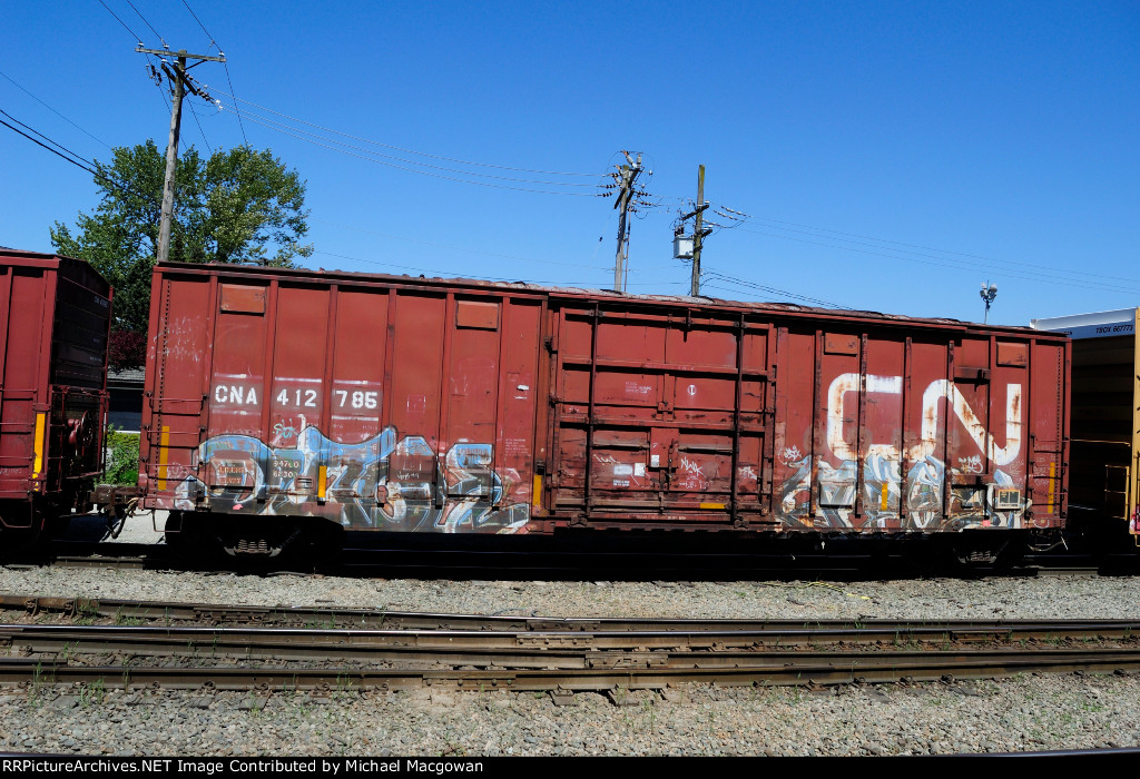 CNA 412785 50-6 ft Single Door Boxcar (side B)