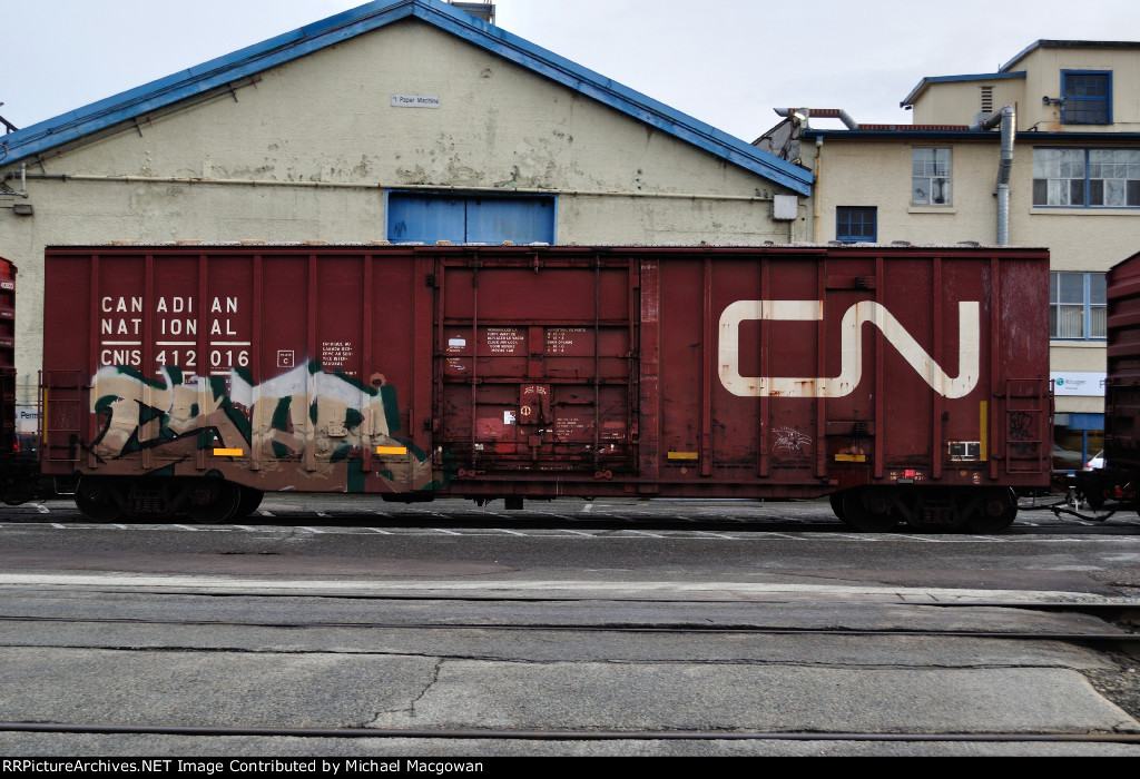 CNIS 412016 50-6 ft Single Door Boxcar (side B)