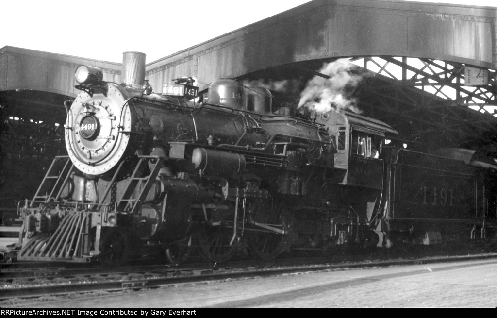 ATSF 4-4-2 #1491 - Atchison, Topeka & Santa Fe