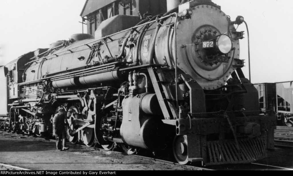 CGW 2-10-4 #872 - Chicago Great Western