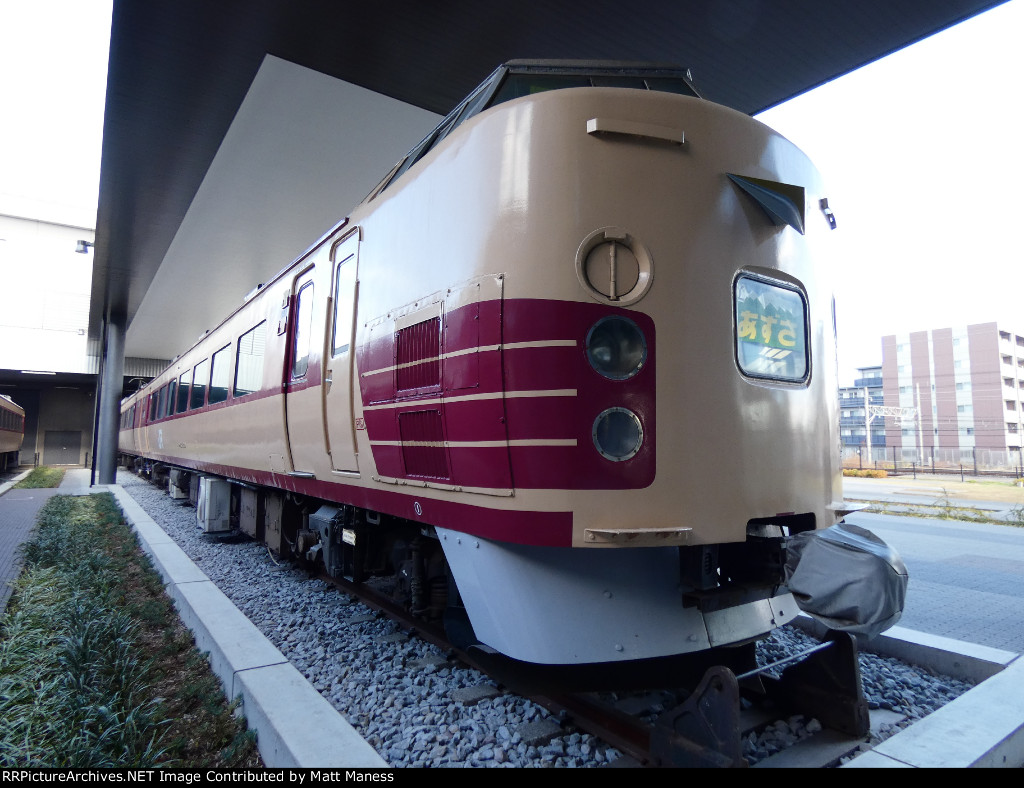 Old set outside the museum