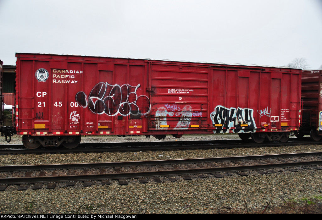 CP 214500 50-6 ft Single Door Boxcar (side A)