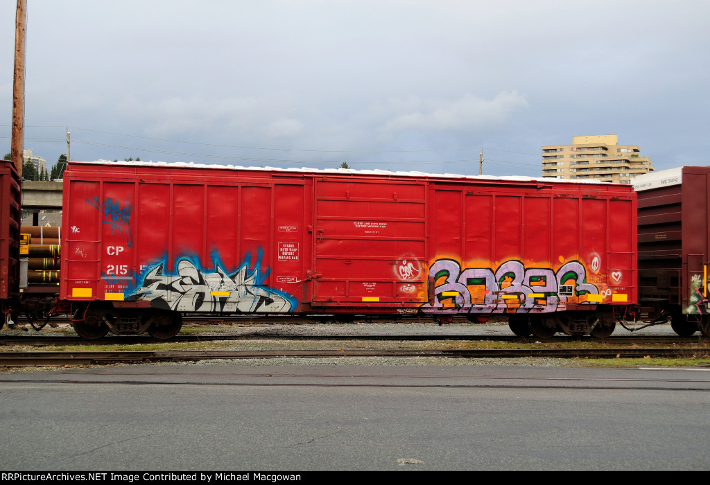 CP 215532 50-6 ft Single Door Boxcar (side A)