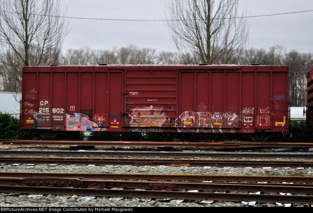 CP 215802 50-6 ft Single Door Boxcar (side B)