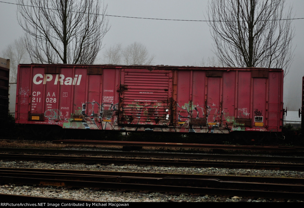 CPAA 211028 50-6 ft Single Door Boxcar (side B)