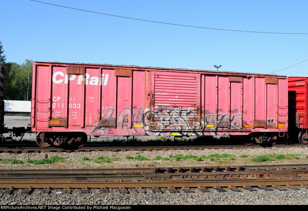 CPAA 211033 50-6 ft Single Door Boxcar (side B)