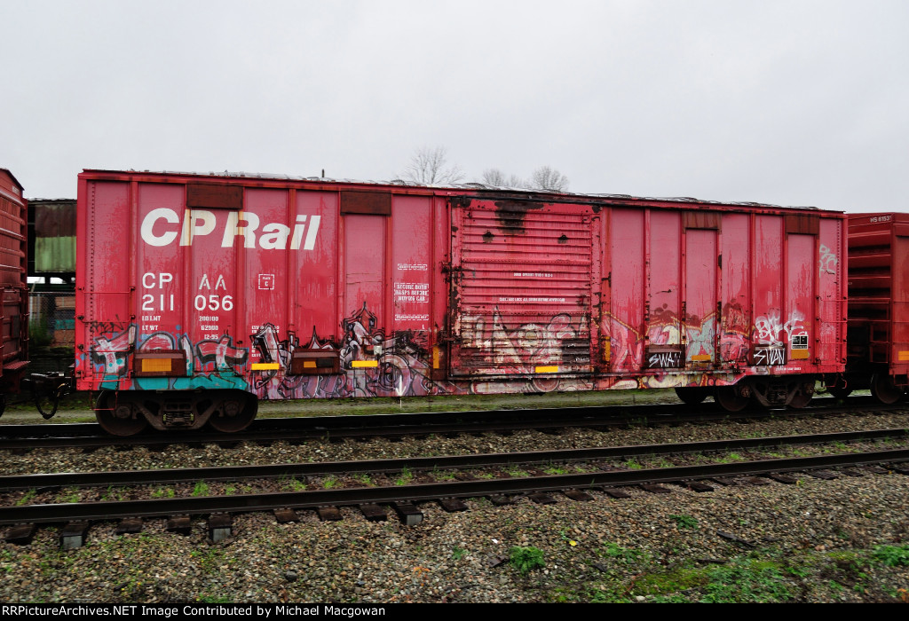 CPAA 211056 50-6 ft Single Door Boxcar (side B)