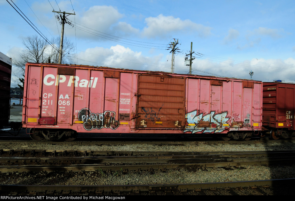 CPAA 211066 50-6 ft Single Door Boxcar (side A)