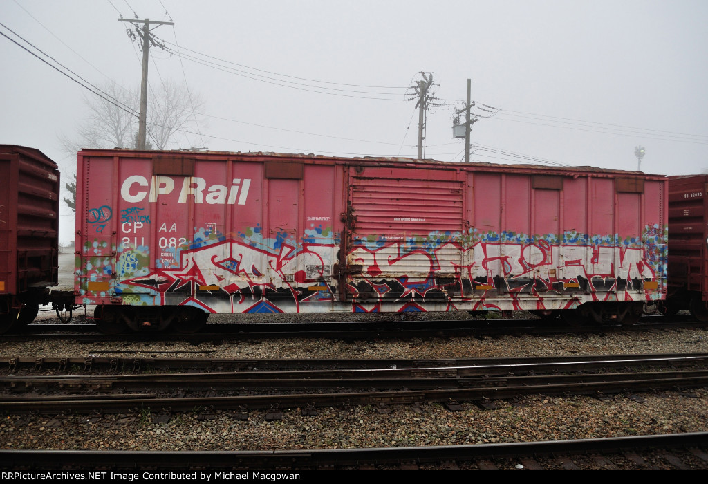 CPAA 211082 50-6 ft Single Door Boxcar (side A)