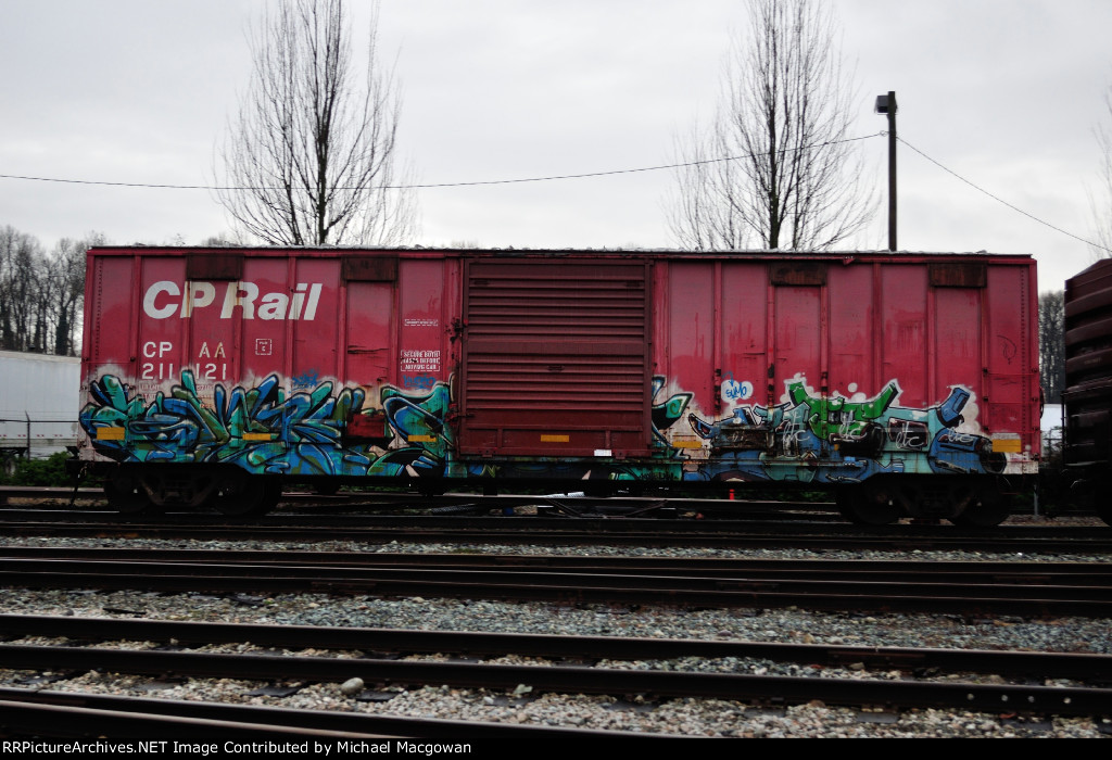 CPAA 211121 50-6 ft Single Door Boxcar (side A)