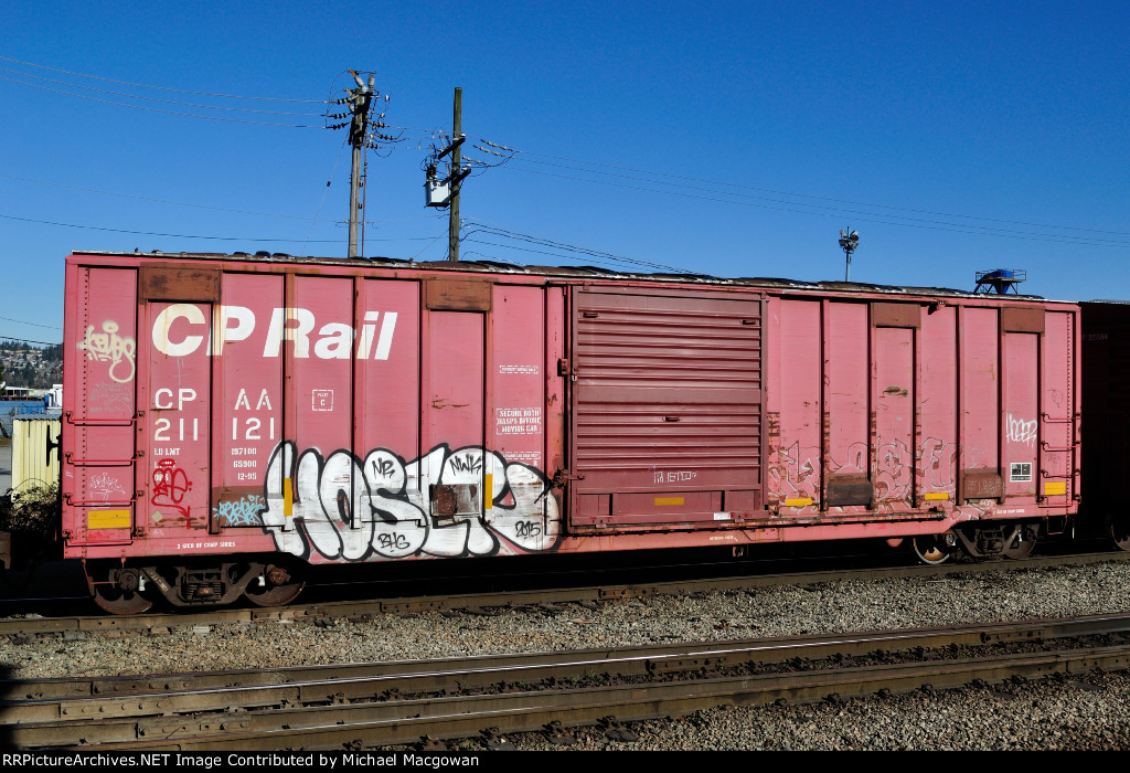 CPAA 211121 50-6 ft Single Door Boxcar (side B)