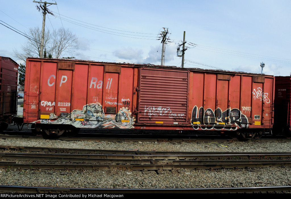 CPAA 211129 50-6 ft Single Door Boxcar (side A2)
