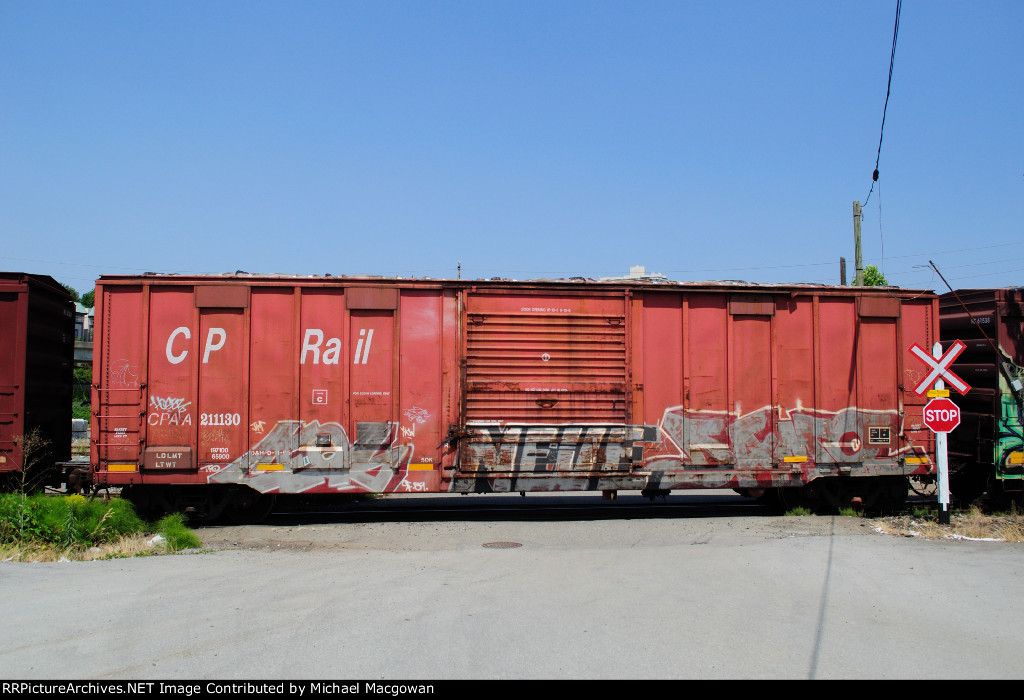 CPAA 211130 50-6 ft Single Door Boxcar (side A)