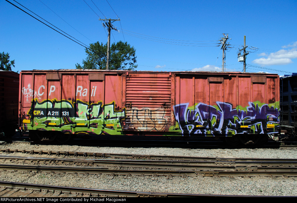 CPAA 211131 50-6 ft Single Door Boxcar (side A)