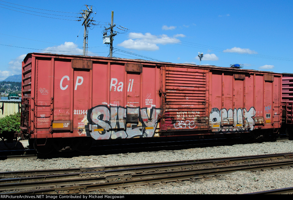 CPAA 211144 50-6 ft Single Door Boxcar (side A)