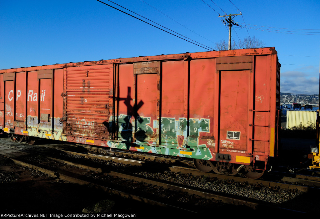 CPAA 211155 50-6 ft Single Door Boxcar (side B)