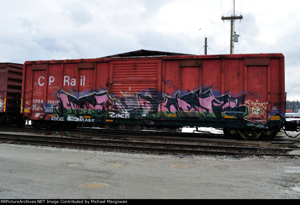 CPAA 211157 50-6 ft Single Door Boxcar (side A)