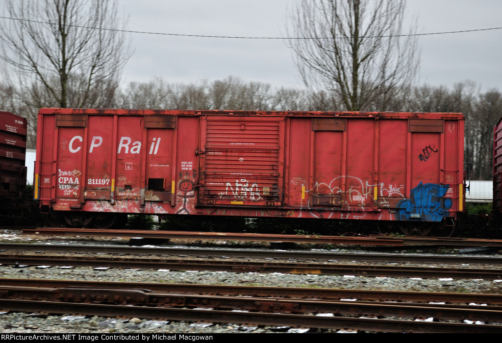 CPAA 211197 50-6 ft Single Door Boxcar (side B)