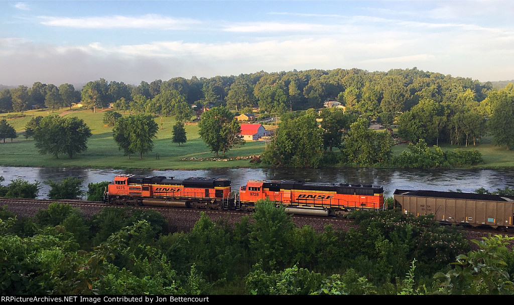 BNSF Coal Train