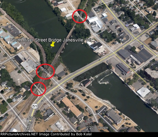 Rock River Bridge Aeria