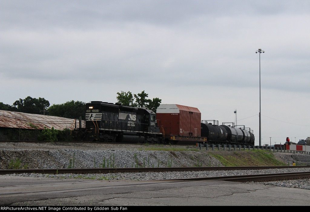 NS 3354 leads a local LHF