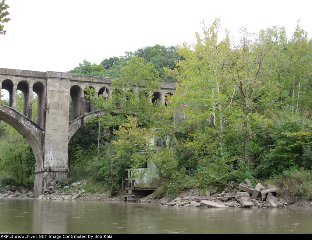 CSX Railroad Bridge over Salt Fork River South end