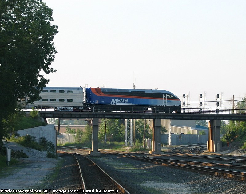 METRA overhead