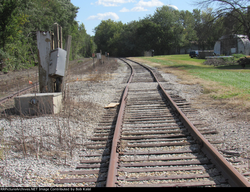 Grain Elevator switch spur still served by the CN Railroad looking ...