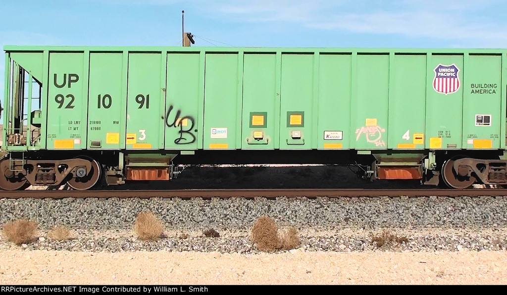 WB Unit Ballast Frt at Erie NV -56