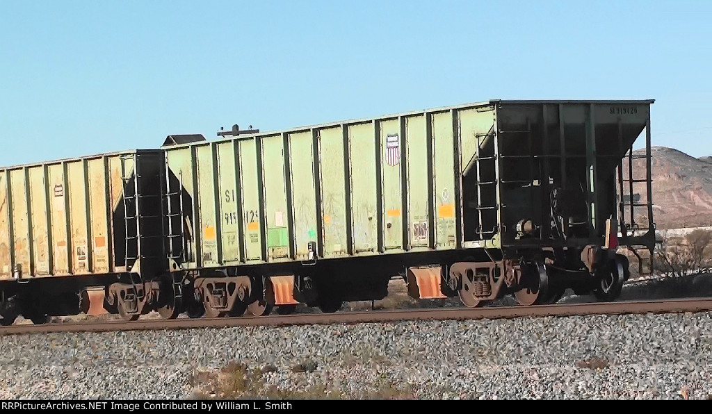 WB Unit Ballast Frt at Erie NV -61