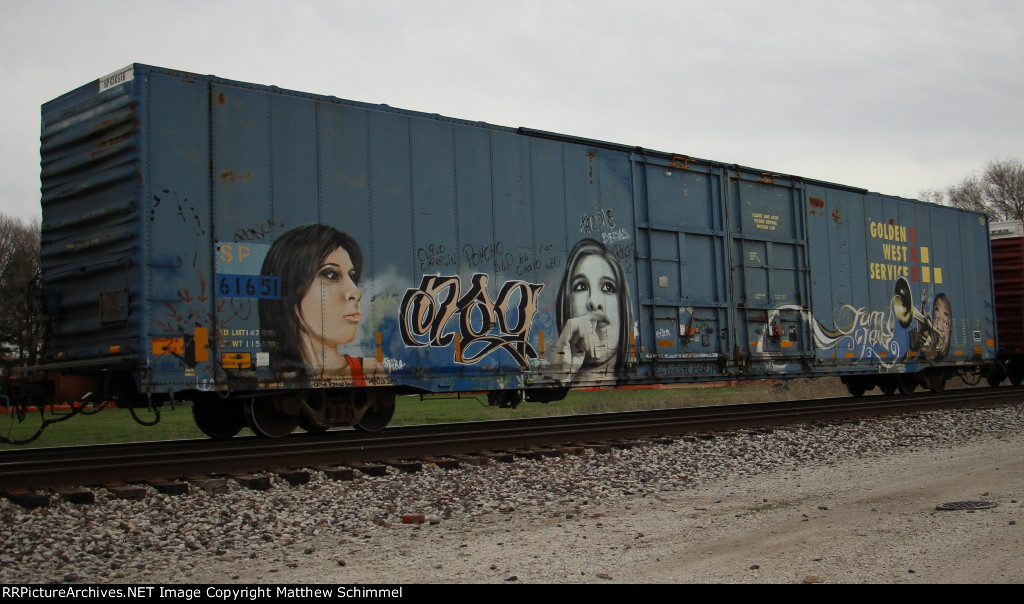 SP / Golden West Service 86ft. Box Car