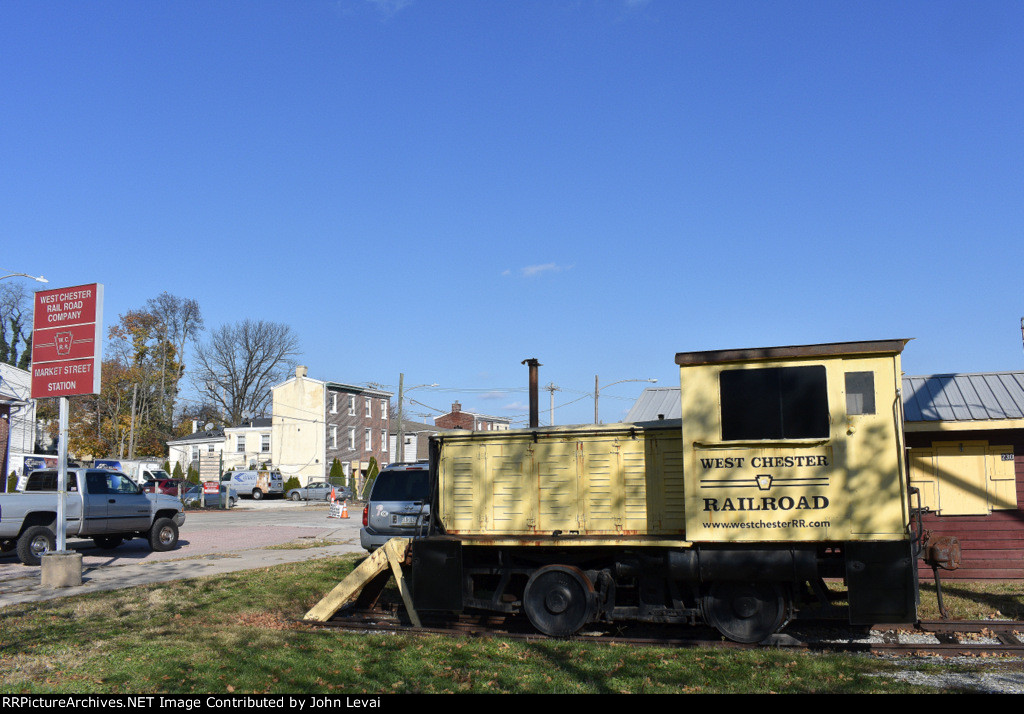 WCR Switcher on Display as well as an Old PRR station sign for the ...