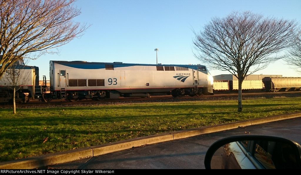 Amtrak 505 and 93