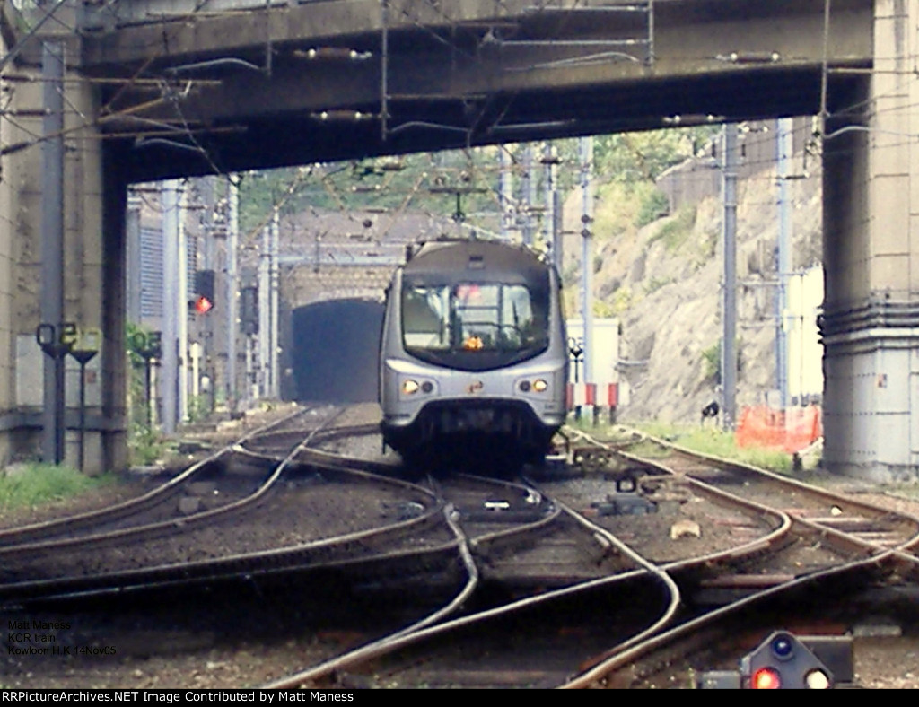 Heading to next station