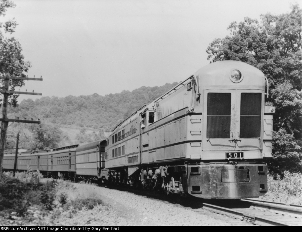 CO Experimental Steam Turbine #501 - Chesapeake & Ohio
