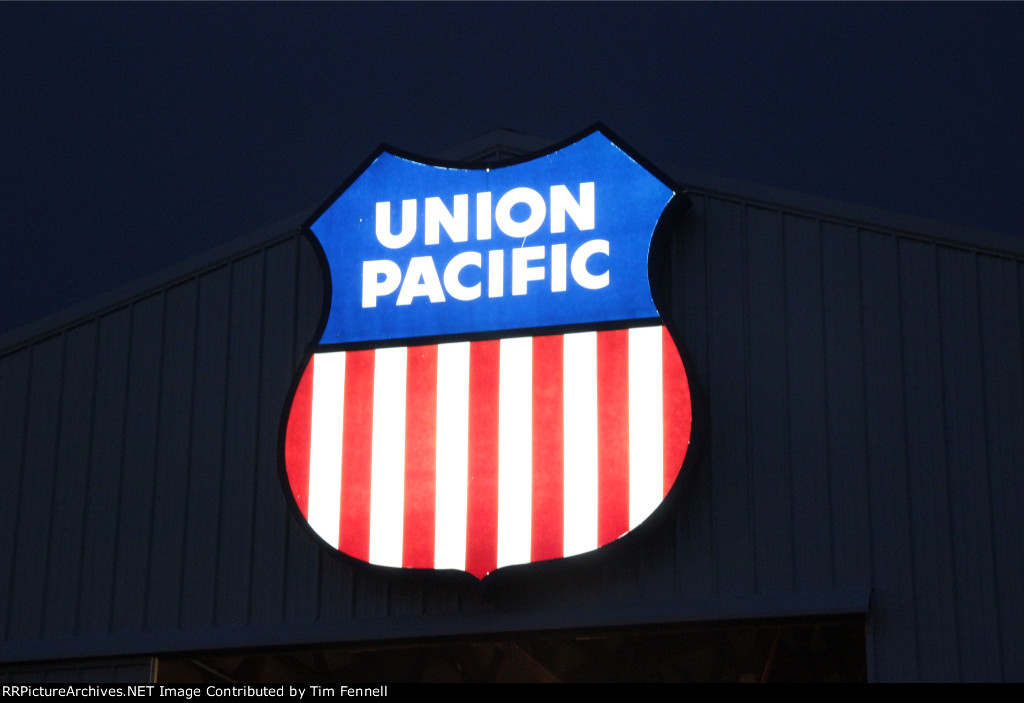 Omaha Headquarters Sign Illuminated