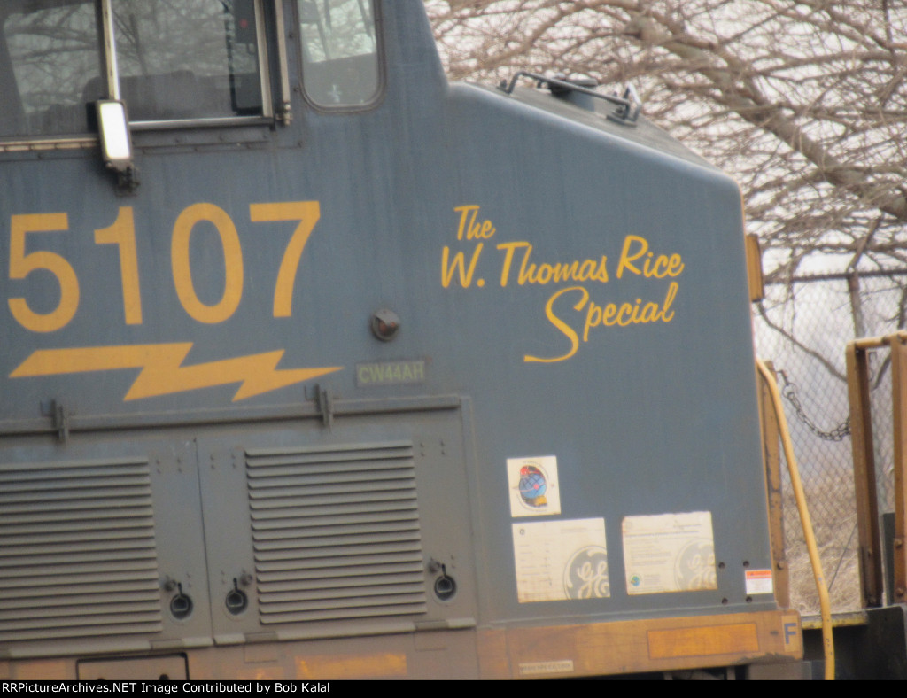 CSX 5107 Close Up
