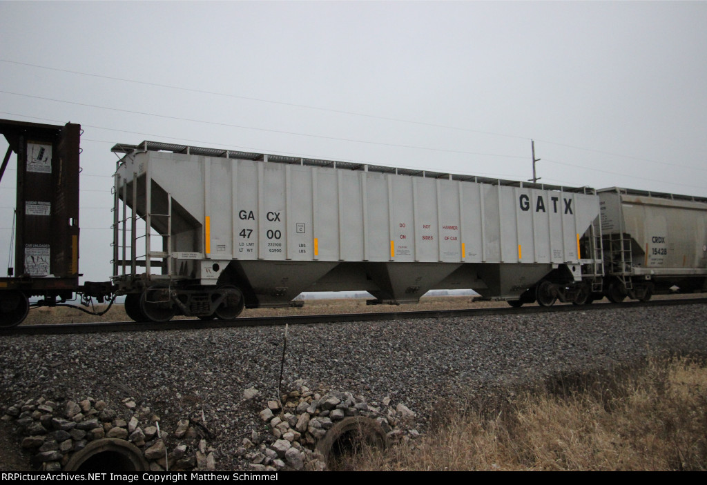 GATX 3 Bay Covered Hopper
