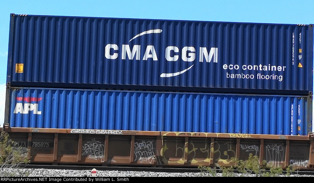 WB Intermodal Frts at Erie NV -31