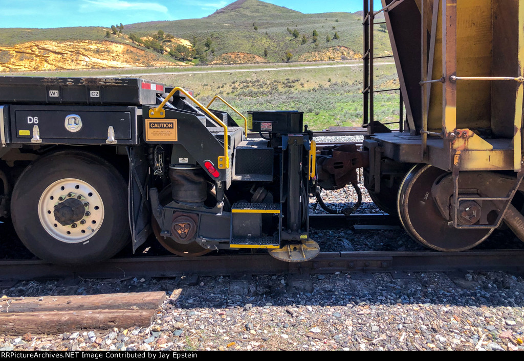 Detail shot of the rear of a Brandt R4 Power Unit