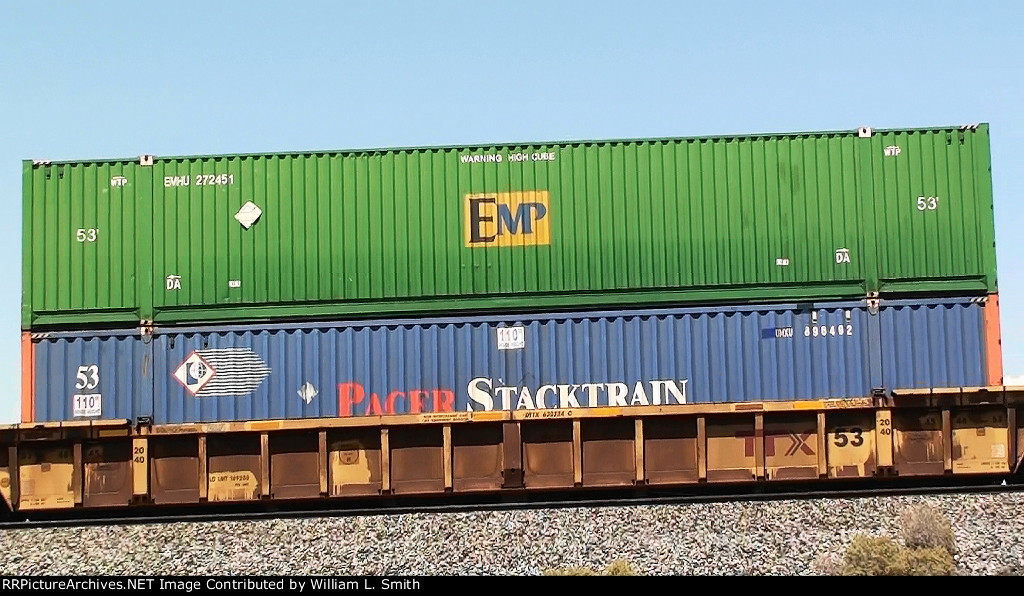 WB Intermodal Frt at Erie NV(2) #54