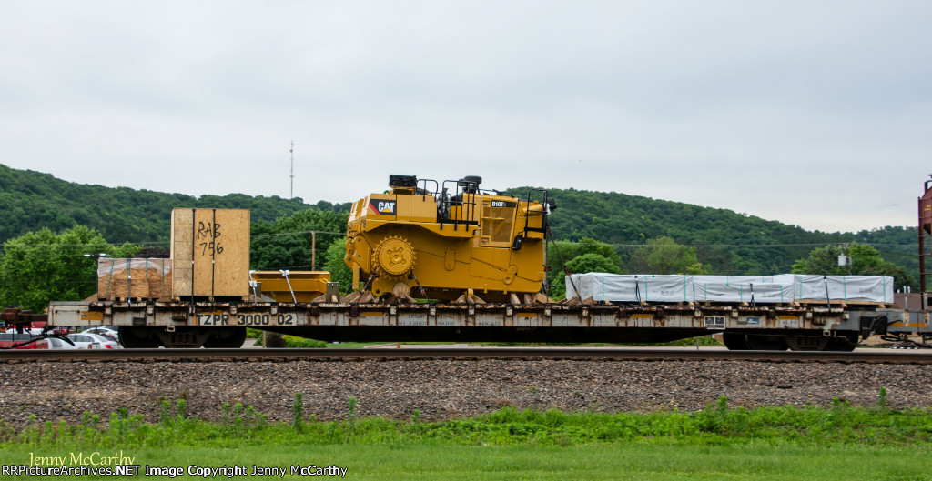 Tazewell and Peoria Railroad flat car