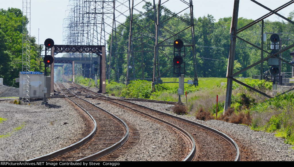 Track #1 Westbound Approach