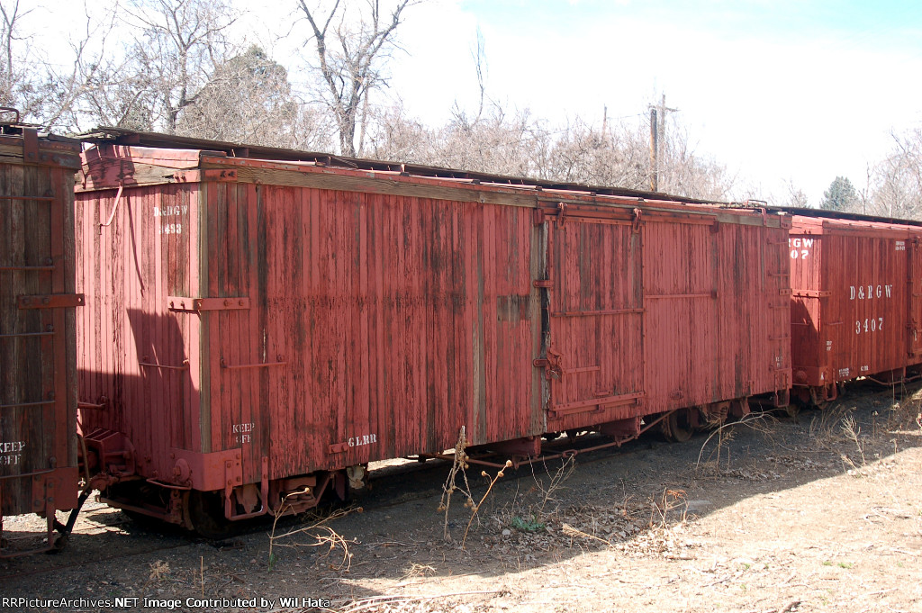 D&RGW Boxcar 3493
