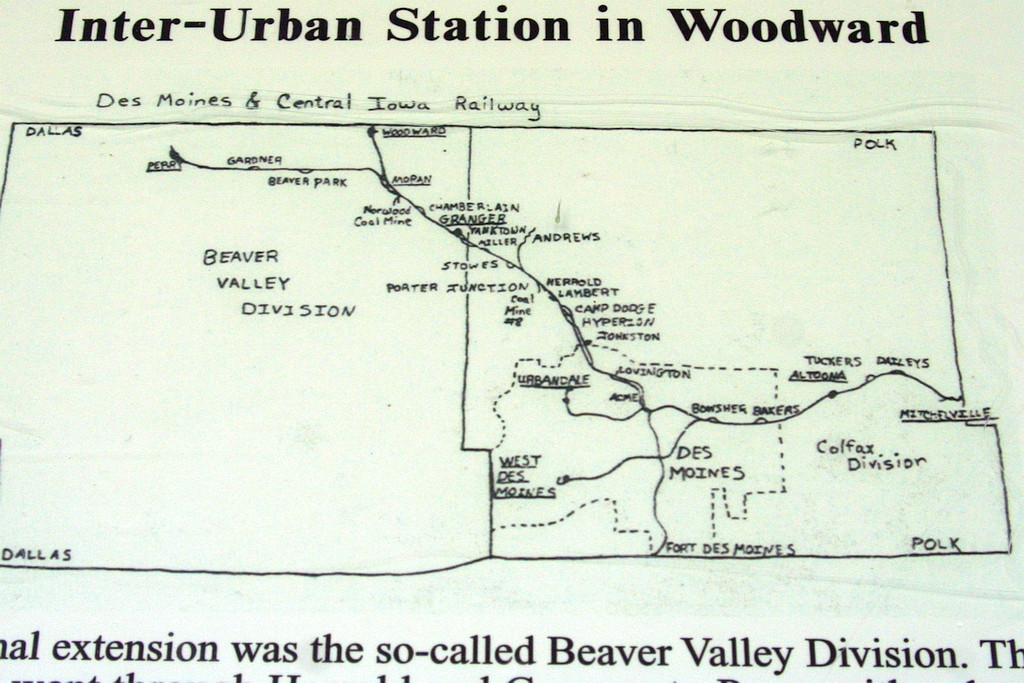 Interurban map