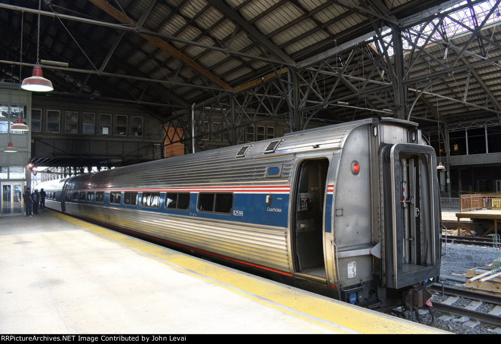 Rear of Amtrak Train # 42 at Harrisburgh Union Station