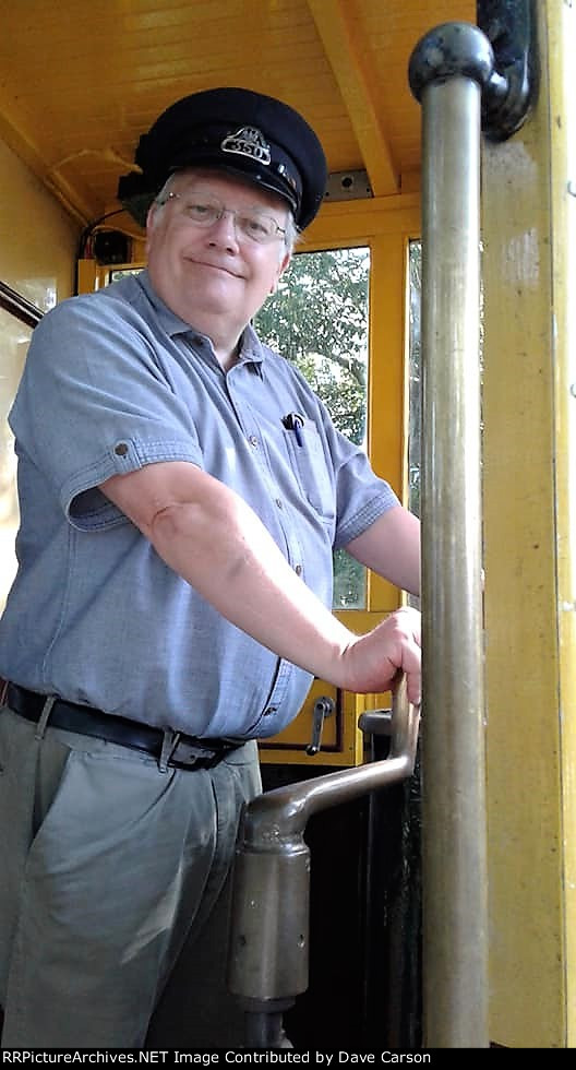 One very happy Tram Driver!!!